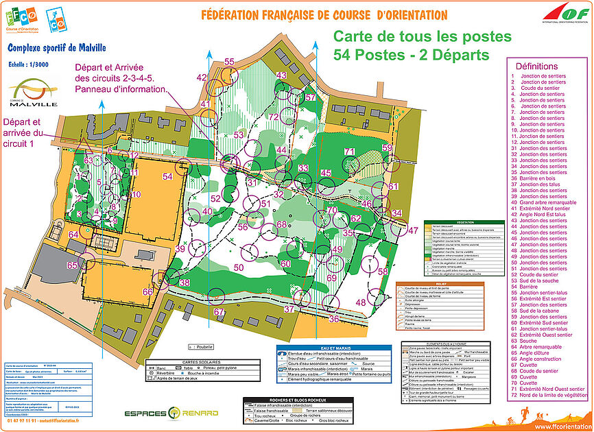 CARTES & UTILISATION DES CIRCUITS D’ORIENTATION - malville