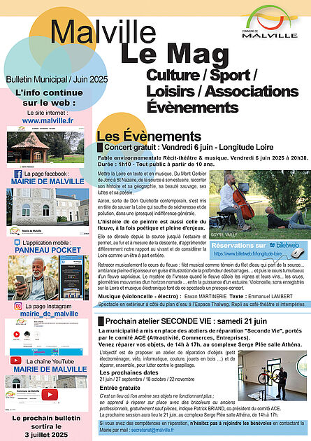 Malville, le mag de juin 2025 - malville